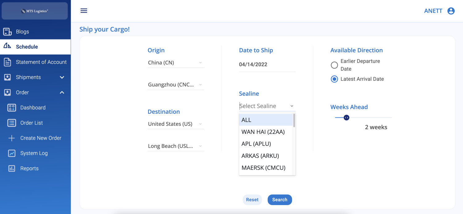 MTS Logistics Supply Chain and PO Management Suite - MTS Logistics